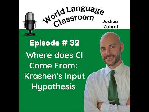 The Origins of CI: Krashen's Input Hypothesis