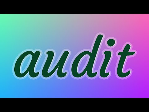 Audit - 129 English Vocabulary Flashcards