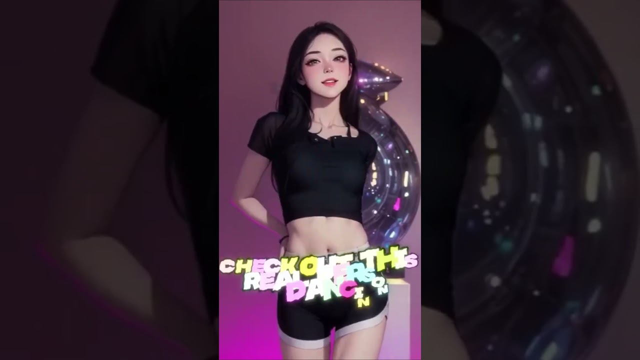 ✨ AI Created (In SECONDS) Anime Girl Dancing🎶💃