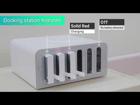 IEI POCm Docking Introduction (battery charging station)|Medical Panel PC|Smart Healthcare