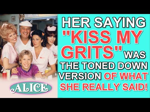 How Flo's saying of "KISS MY GRITS" on ALICE was the toned down version of what she really said!