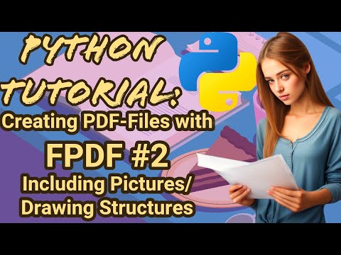 Python Tutorial: FPDF #2 Including Pictures/ Drawing Structures