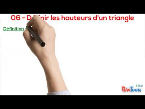 06-Définir les hauteurs d'un triangle (5ème)