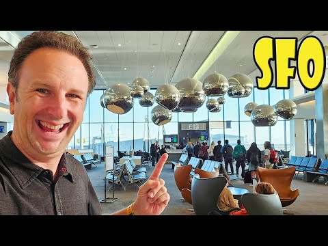 Inside San Francisco International Airport SFO Terminal 3
