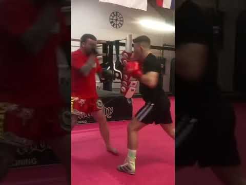 #Boxing training with Tyrone Power Jr