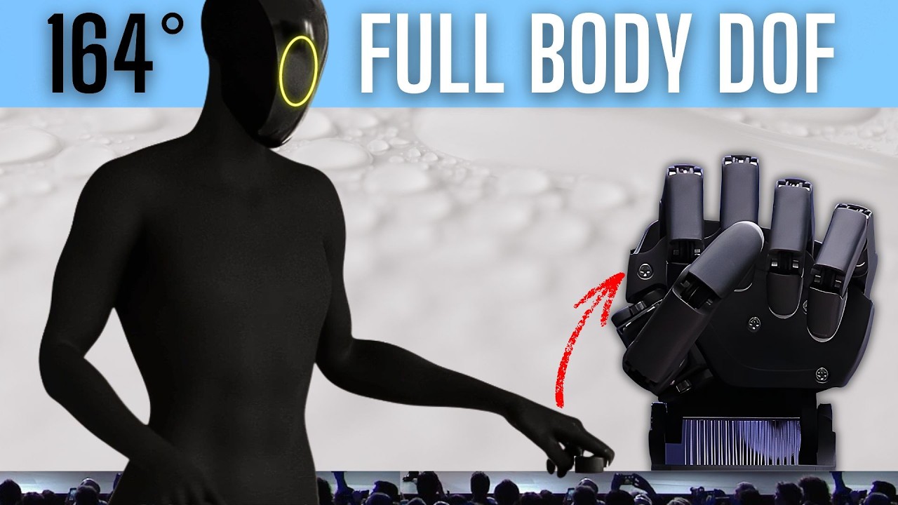 Clone Humanoid Robot With 206 BONES + Superhuman Hand (AI NEWS)