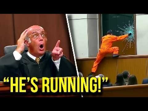 GREATEST Courtroom Escapes OF ALL TIME...