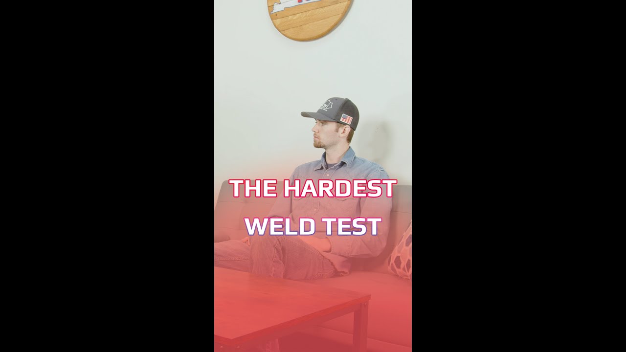 HARDEST Weld Test (EVER!) #shorts #welder #welding