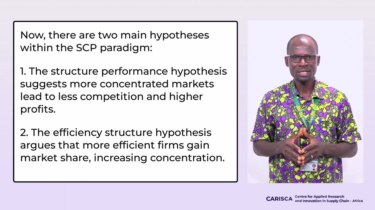Understanding the Structure-Conduct-Performance Model in Market ...