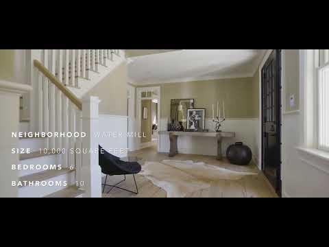 Virtual Tour of 2022 Designer Chic Horse Country Home at 373 Mitchells Lane in Bridgehampton, NY
