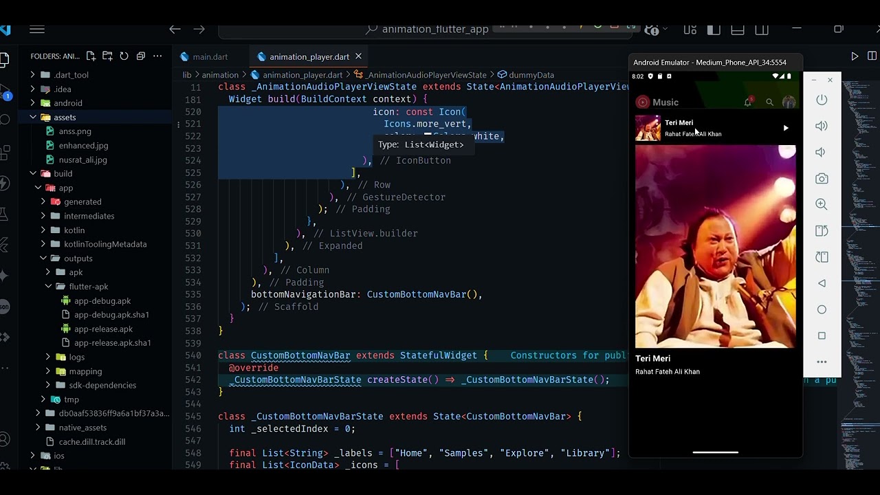 🔥 YouTube Music App Home Page Clone in Flutter | Flutter UI Showcase 🎵