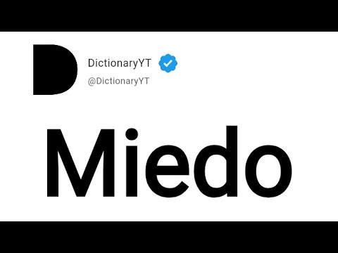 Miedo Meaning in English