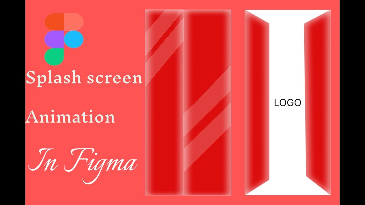 Door Animation in Figma | Splash screen animation in Figma .