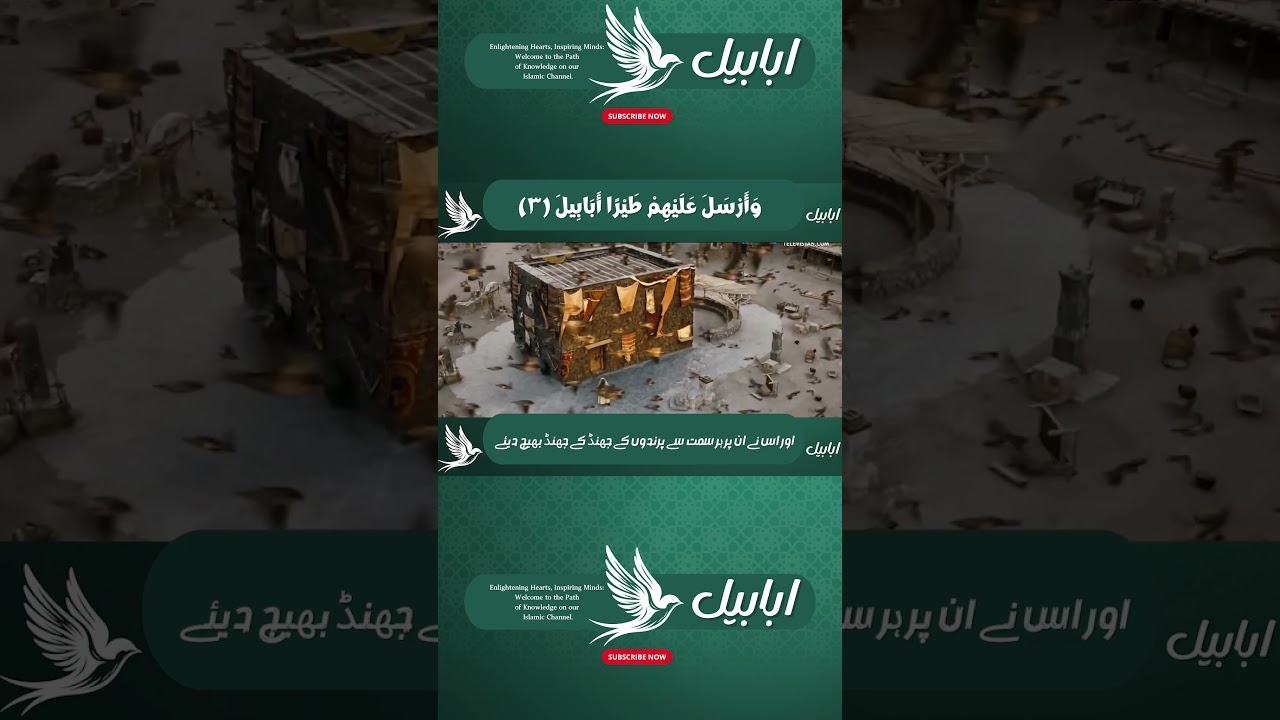 Surah Al Fil 105 Story of Abraha and the Elephant Quranic Stories