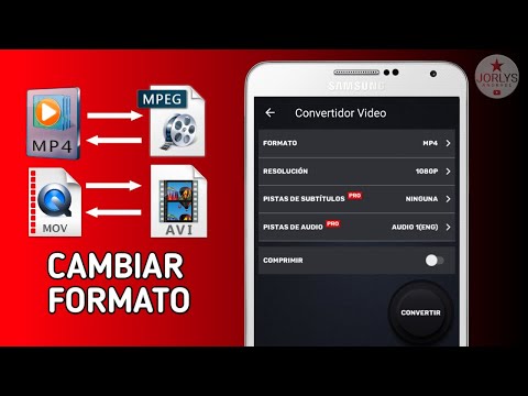 Como CAMBIAR el Formato de un Video Mp4 - MPG - AVI facil y gratis en android - app para convertir
