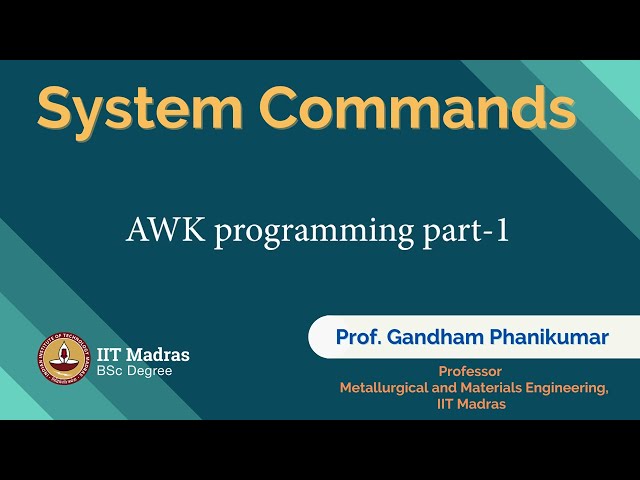 Understanding AWK Programming: A Comprehensive Guide to the AWK Language | Galaxy.ai