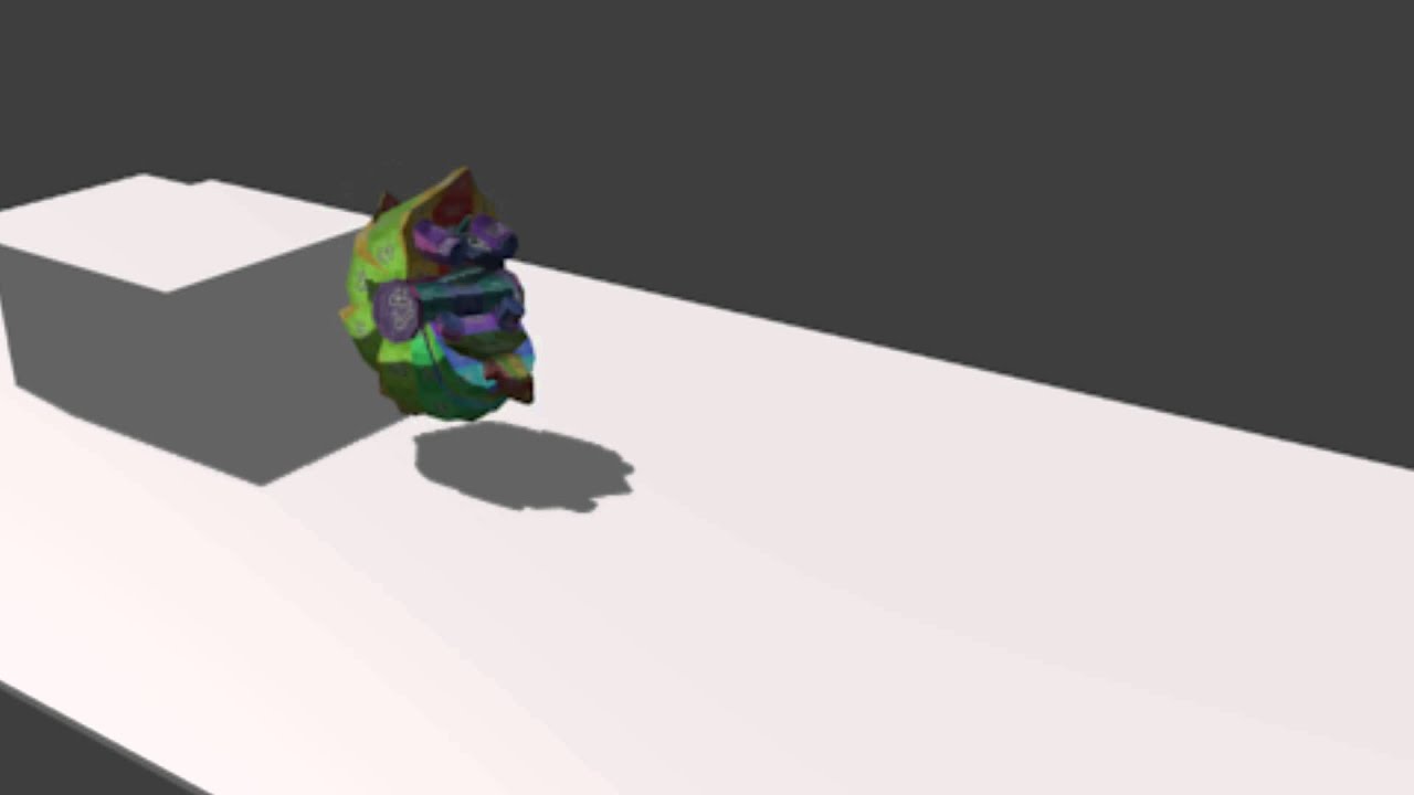 Armadillo Rig Test Animation