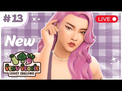 🔴The Sims 4 Very Veggie Challenge | Eggplant 🍆 Ep 13