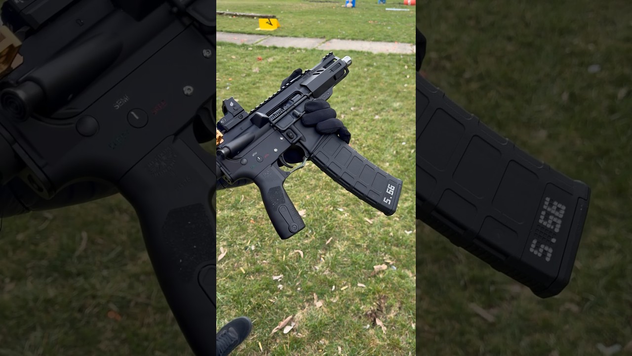 INSANE MICRO AR PISTOL🤩CRANK 15