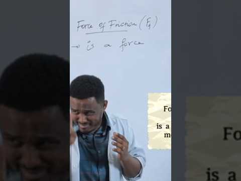 Force of friction