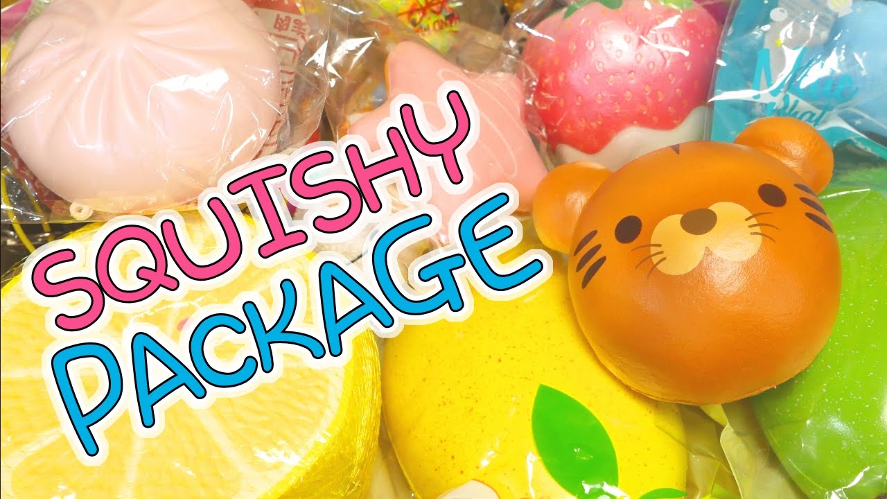 MEGA SQUISHY PACKAGE FROM LINDA!!