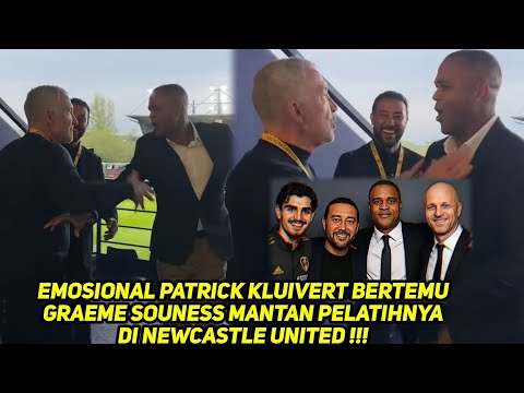 Emosional Patrick Kluivert Bertemu Graeme Souness Mantan Pelatihnya di Newcastle United????❓❓