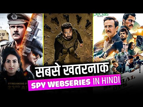 "Top 5 Spy Thriller Movies and Web Series | Best 5 Spy Web Series in Hindi"