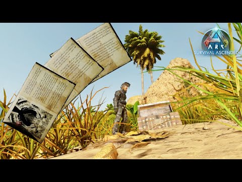 ARK Ascended All Sir Edmund Rockwell explorer notes (The Island)