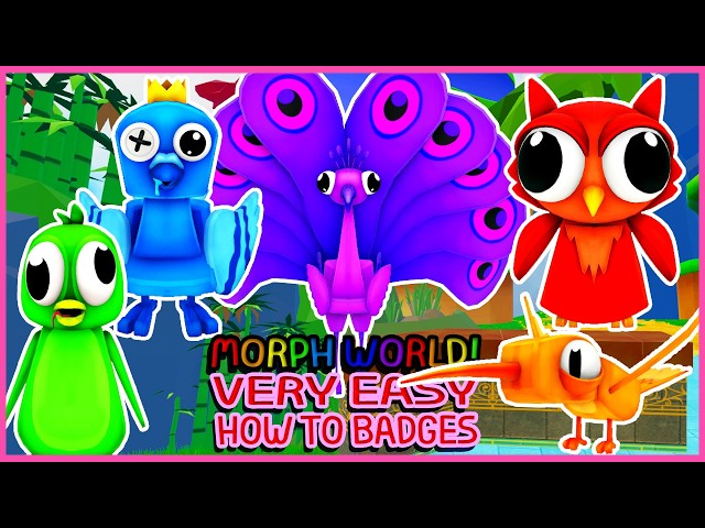 Roblox - New RAINBOW BIRDS + BOSS BIRD - How to get 5 Angry Birds ...