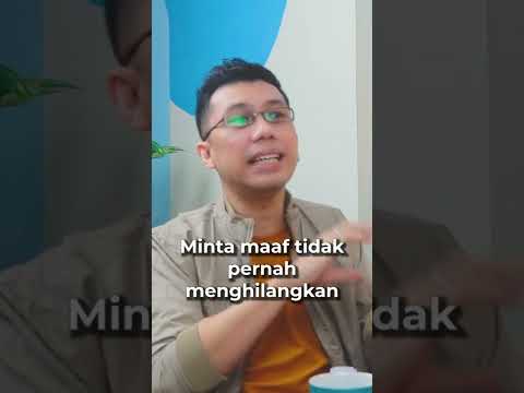Minta maaf tidak dapat menyelesaikan masalah #shorts