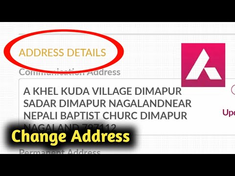How to Change Address in Axis Bank Mobile App
