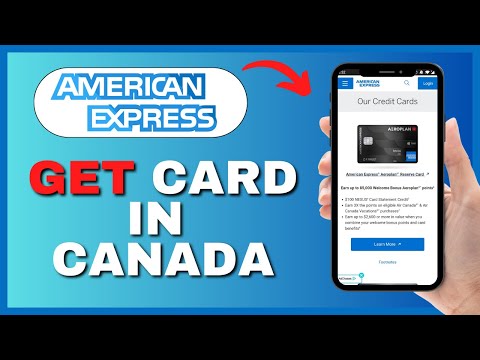 HOW TO GET AMERICAN EXPRESS CARD IN CANADA 2025!