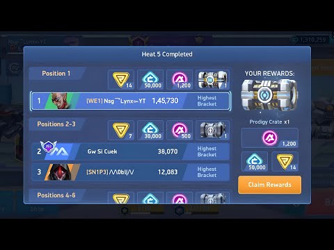 |Mech Arena| My Highest Tournament score 1st rank in playoff