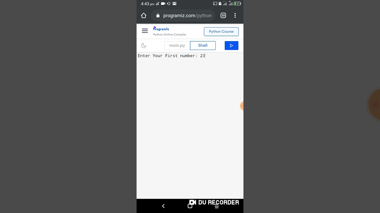 How To Work Python Script On Android Phone #coderslife #science #code #coder #python #coderlife