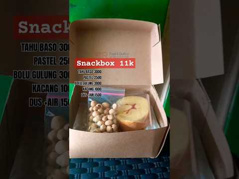 isian snackbox untuk acara kantor / hajatan #snackmurah #ideisiansnackbox #viral #isiansnackbox