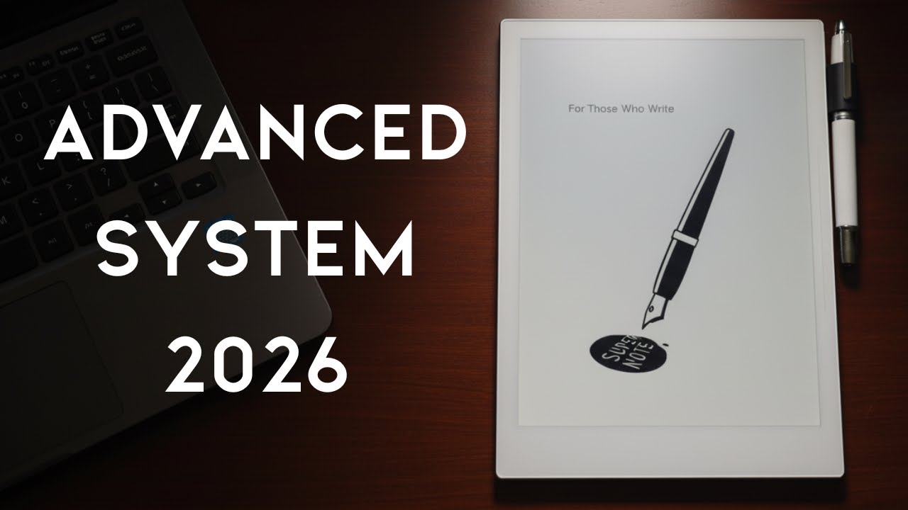 The Perfect Supernote Planning System | Complete Tutorial 2026