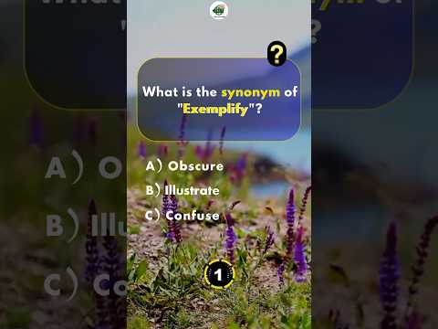 English Quiz. Synonym Facts You Should Know. #quiz #quiztime