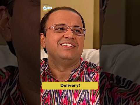 Delivery! #tmkoc #comedy #trending #funny #jethalal #viral #delivery #babita