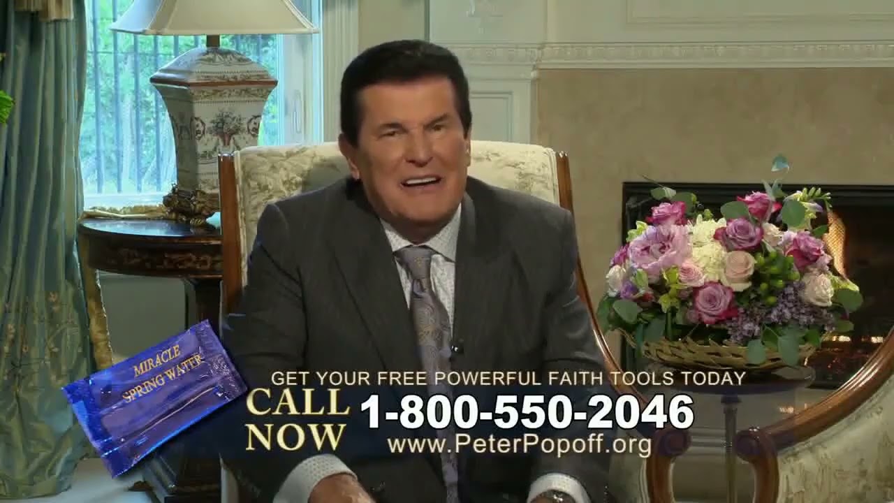 Peter Popoff Miracle Spring Water Commercial (2018)
