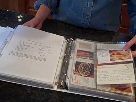 Organizing Recipes - Best Way To Organize Recipes