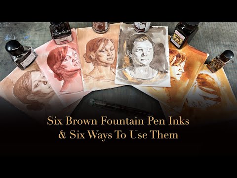 Six Brown Inks And Six Ways To Use Them
