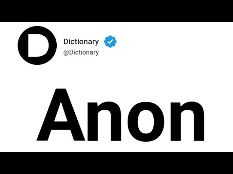 Anon Meaning In English