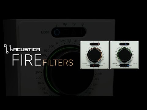 Acustica Audio releases the FIRE Filters, a new series of lightweight ...
