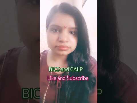 WHAT IS BICS AND CALP | Full Form of BICS and CALP #exam #cdp #india #ctet #ugcnet #babitamam