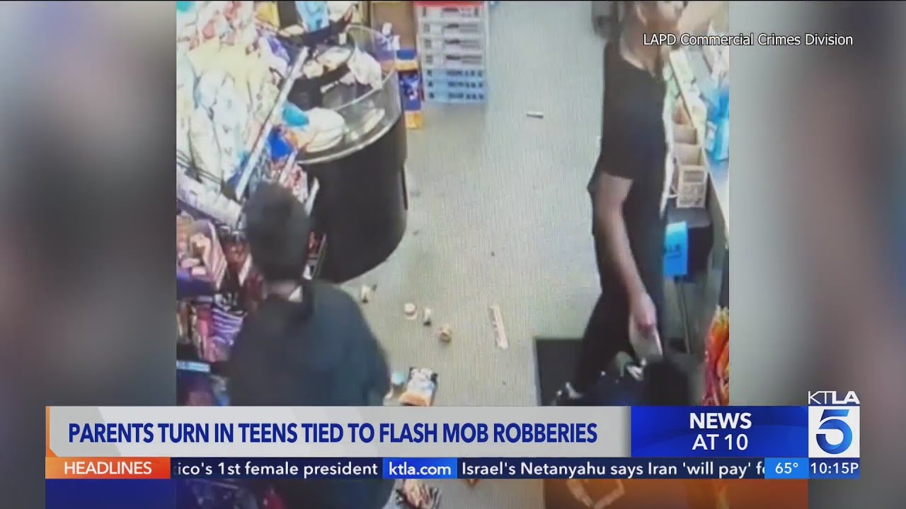 Parents turn in teens ties to flash-mob robberies at L.A. 7-Elevens