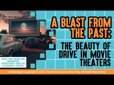 A Blast From the Past: The Beauty of Drive in Movie Theaters