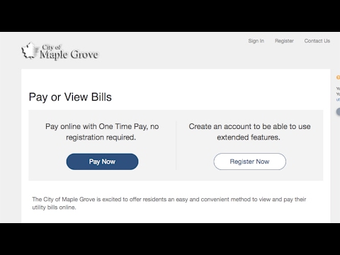 Utility Bill Pay Options