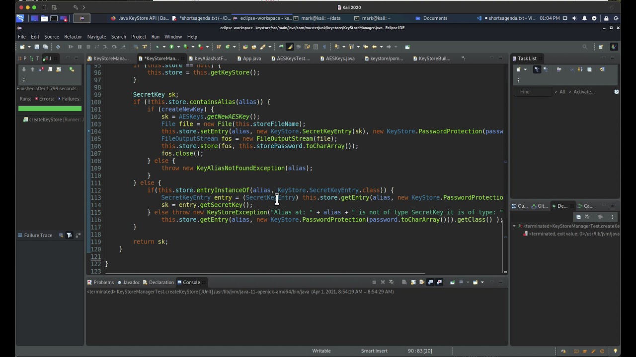 Securing Java Applications Part 3 (Final): Creating A Java KeyStore