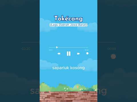 Lagu Tokecang yang dikenal ternyata ada maknanya loh,yaitu kita tidak boleh bersikap rakus dan tamak