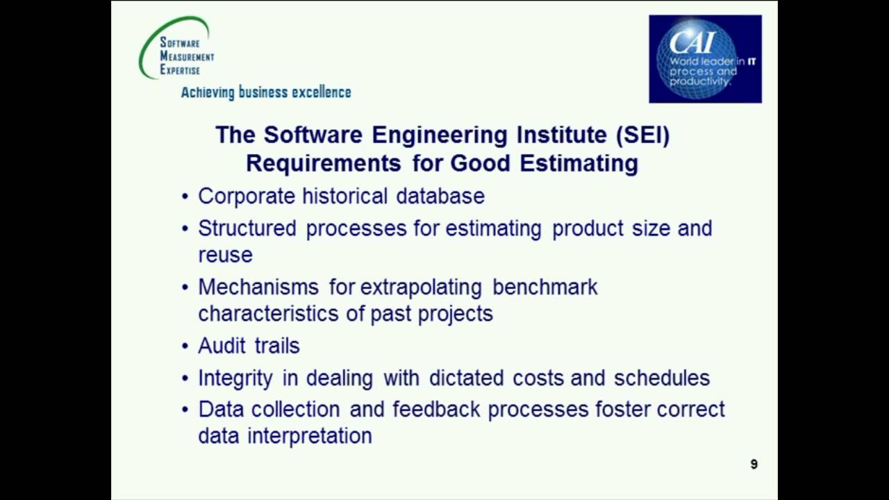 Introduction to Project Estimation